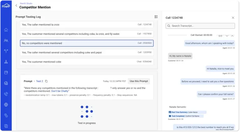 Five9 GenAI Studio | Five9