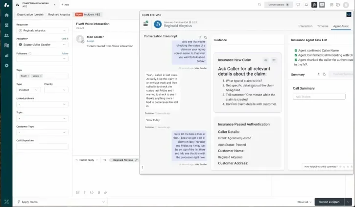 Five9 Zendesk Integration - Zendesk CRM Integration - Zendesk Contact ...